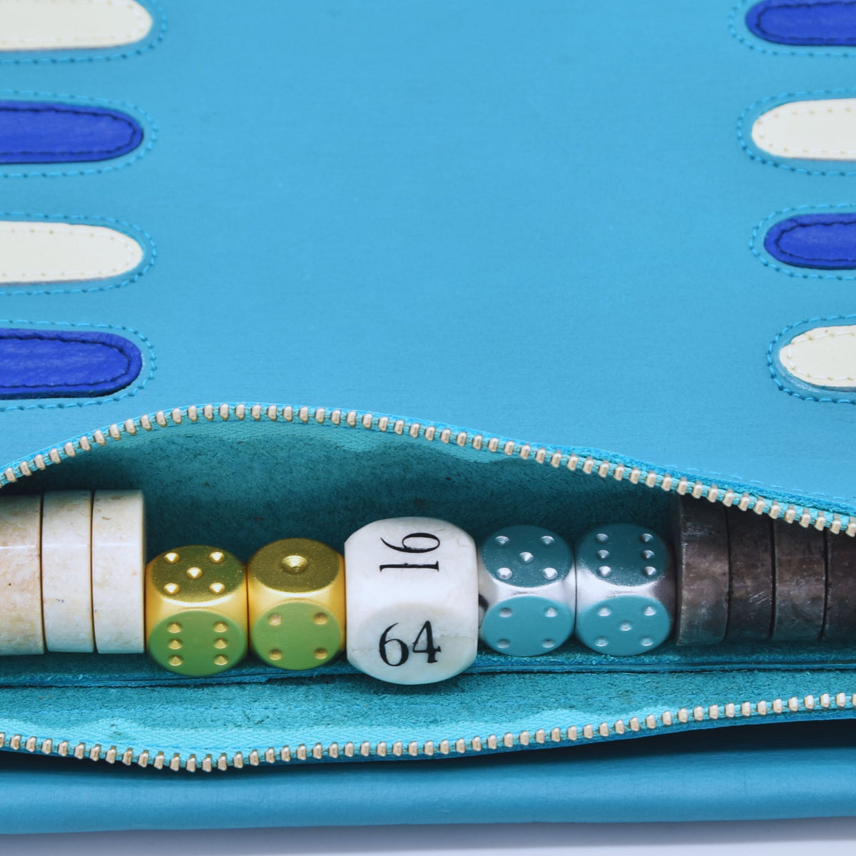 Luxury roll up travel backgammon with marble checkers – bosbackgammon